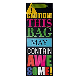 Bag Of Awesome Bottle Bag - The Gift Wrap Company – BevMo!