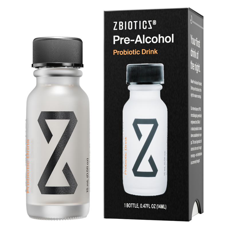 ZBiotics Pre-Alcohol Probiotic Drink, 1 Pack - ZBiotics – BevMo!