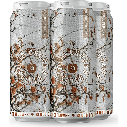 Solid Ground Brewing Rotating Hard Cider (4PKC 16 OZ) - Solid Ground ...