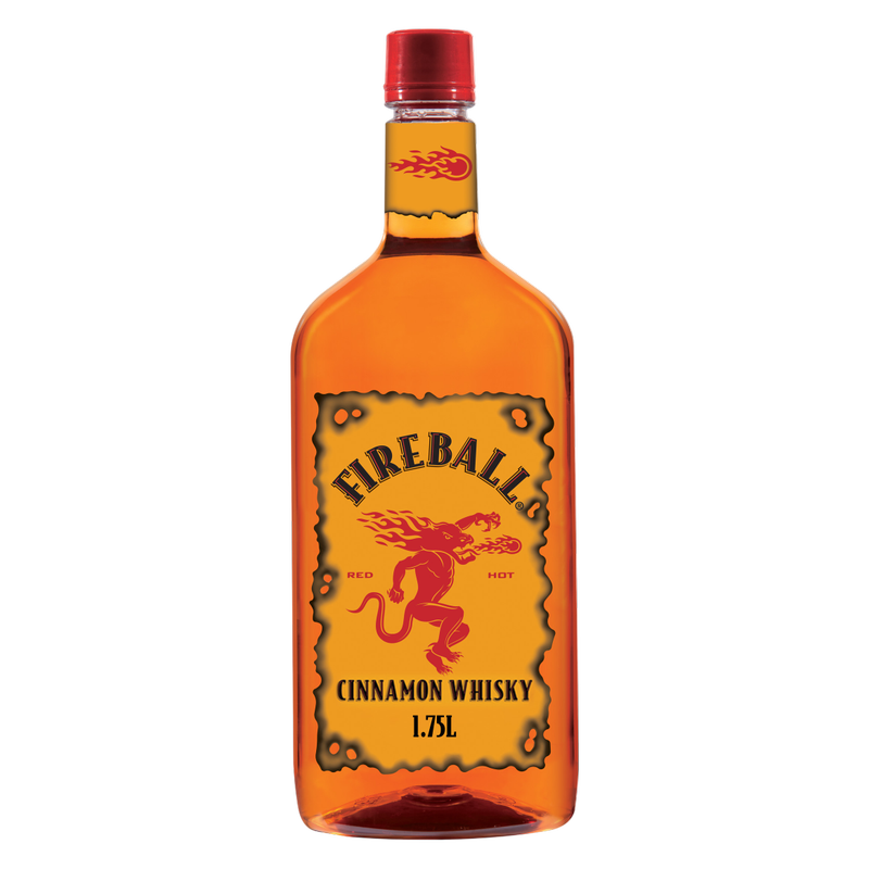 Fireball Cinnamon Whiskey 1.75L Bottle - Fireball – BevMo!