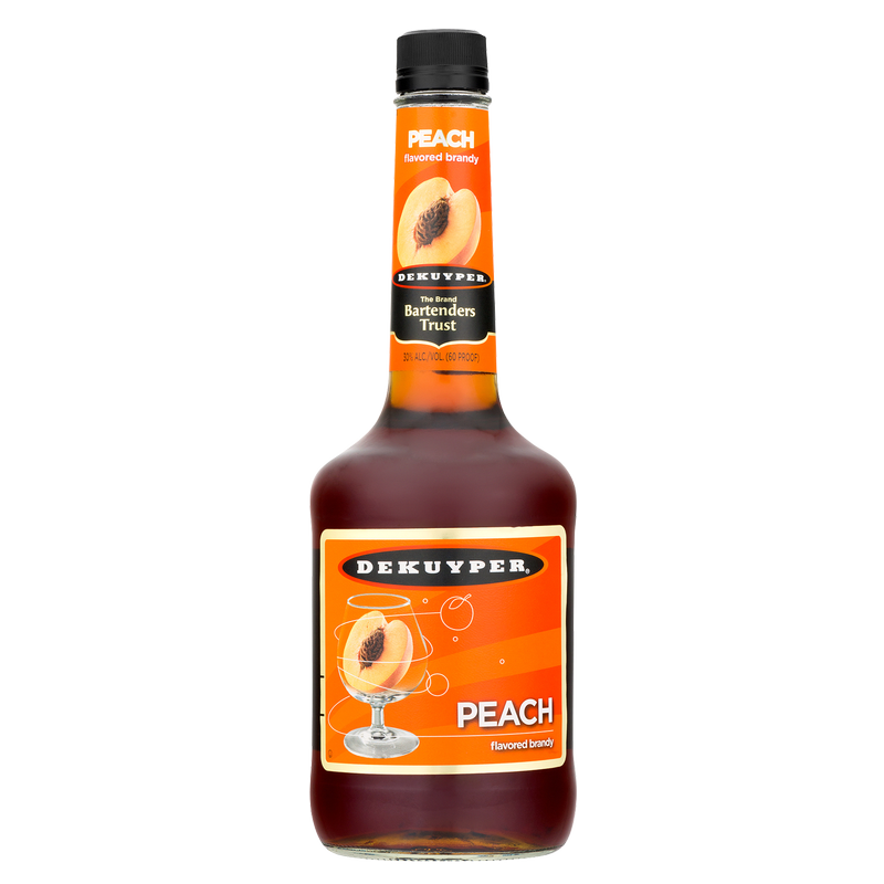 Dekuyper Peach Brandy 750ml - DeKuyper – BevMo!