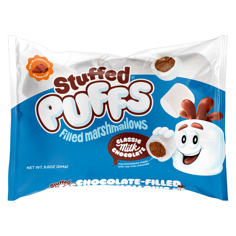 Stuffed Puffs Chocolate Filled Marshmallows 8.6oz - Stuffed Puffs – BevMo!