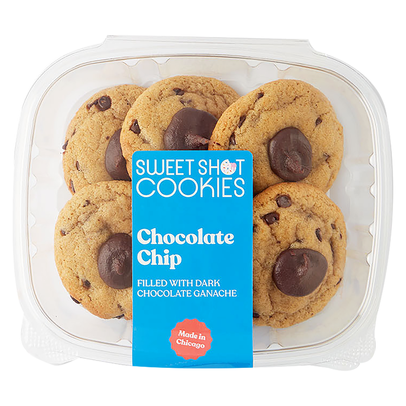 Sweet Shot Cookies Chocolate Chip Ganache 6ct 10oz - Sweet Shot Cookies ...