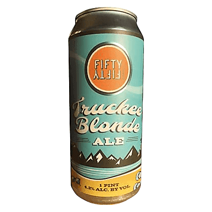 Fifty Fifty Brewing Truckee Blonde Ale 6pk 12oz Can - Fifty Fifty – BevMo!