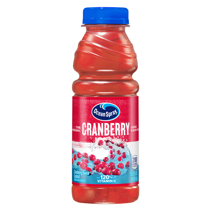 Ocean Spray Cranberry Juice 15.2oz Btl - Ocean Spray – BevMo!