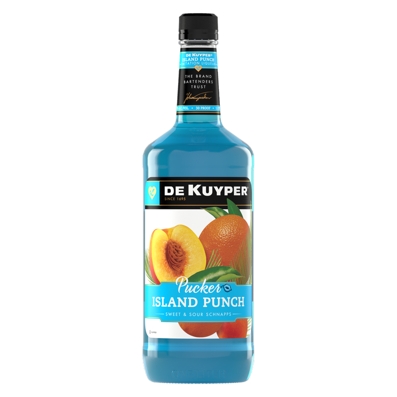 Dekuyper Pucker Island Punch 1L Bottle - DeKuyper – BevMo!