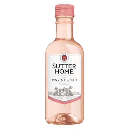 Sutter Home Pink Moscato 4pk 187ml - Sutter Home – BevMo!