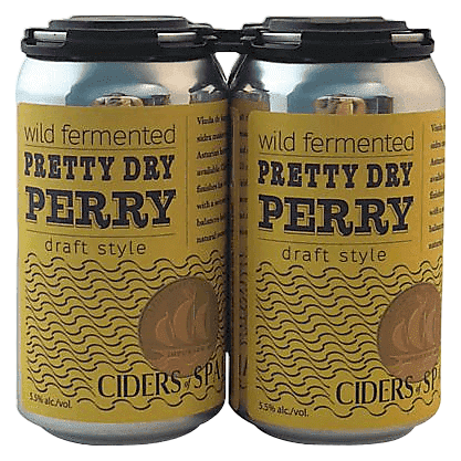 Ciders of Spain Wild Fermented Pretty Dry Perry 4pk 12oz Can - Ciders ...