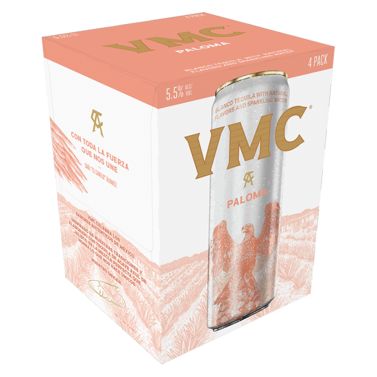 VMC Paloma Tequila Cocktail 4Pk 355ml 5.5% ABV - VMC – BevMo!