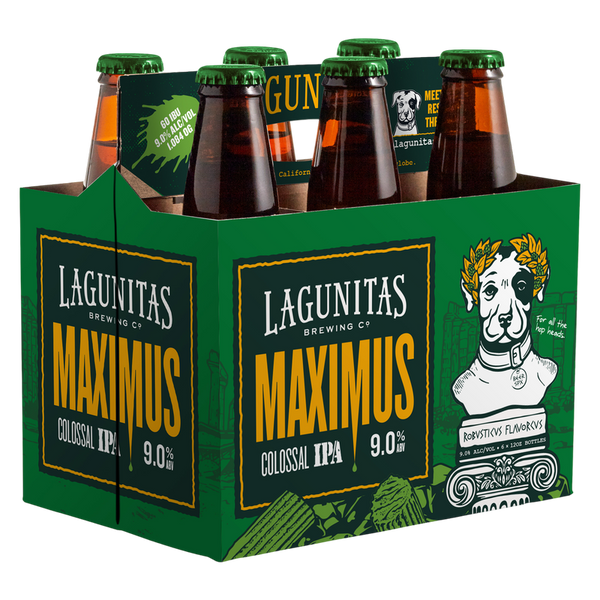 Lagunitas Maximus Ale, 6 Pack, 12 fl. oz. Bottles - Lagunitas – BevMo!