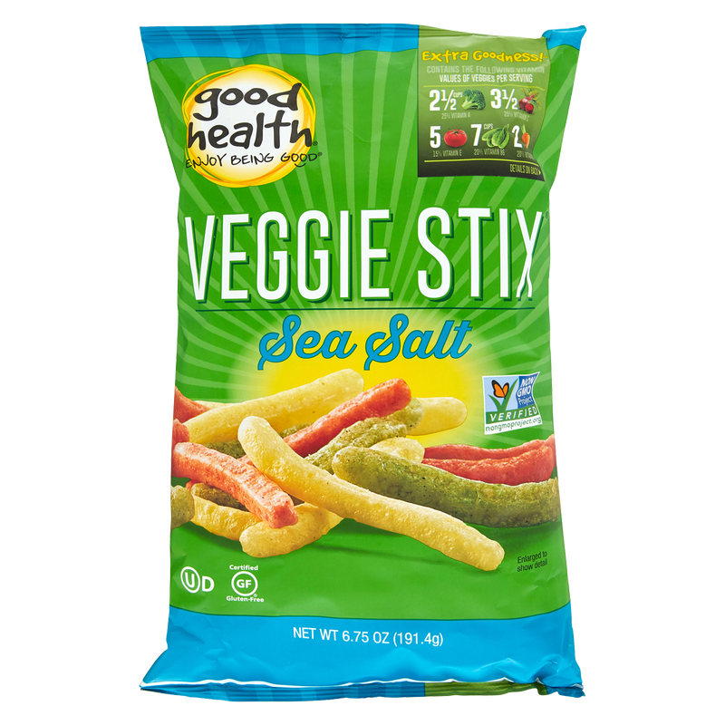 Good Health Sea Salted Veggie Stix Bonus Bag 6.75oz - Good Health – BevMo!