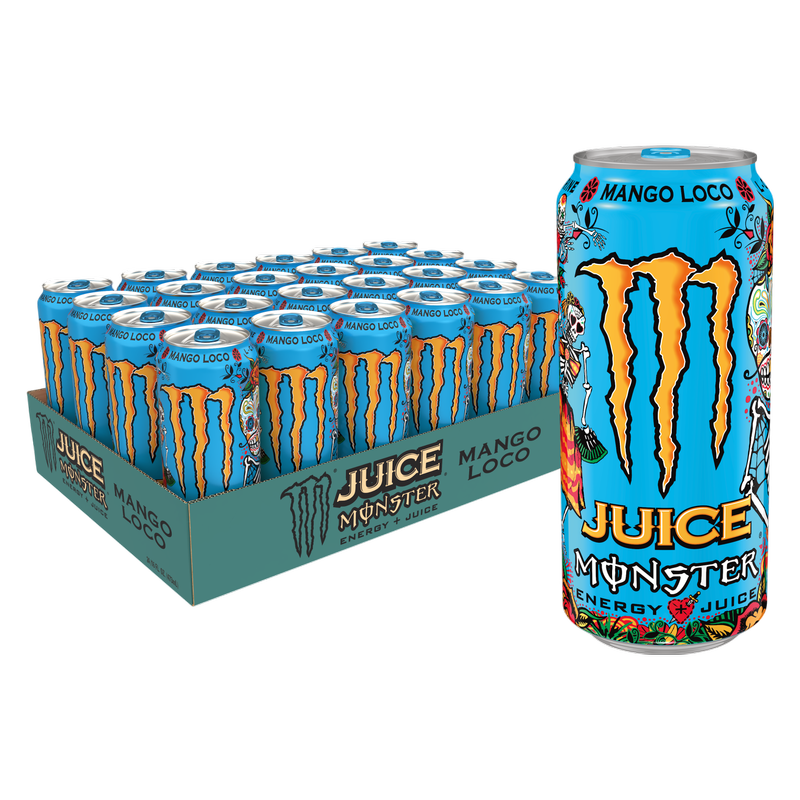 Monster Mango Loco 24pk 16oz Can- XL - Monster Energy – BevMo!