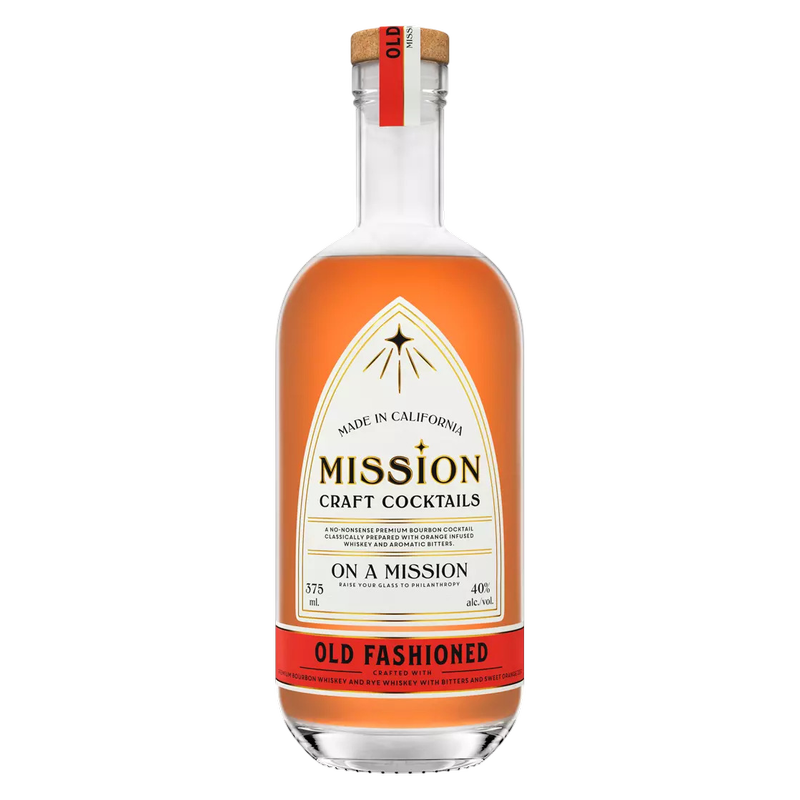Mission Craft Old Fashioned 375ml Bottle - Mission Craft Cocktails – BevMo!