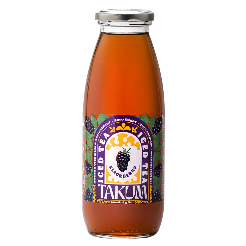 TAKUM Iced Tea Blackberry 16.8oz - Takum – BevMo!