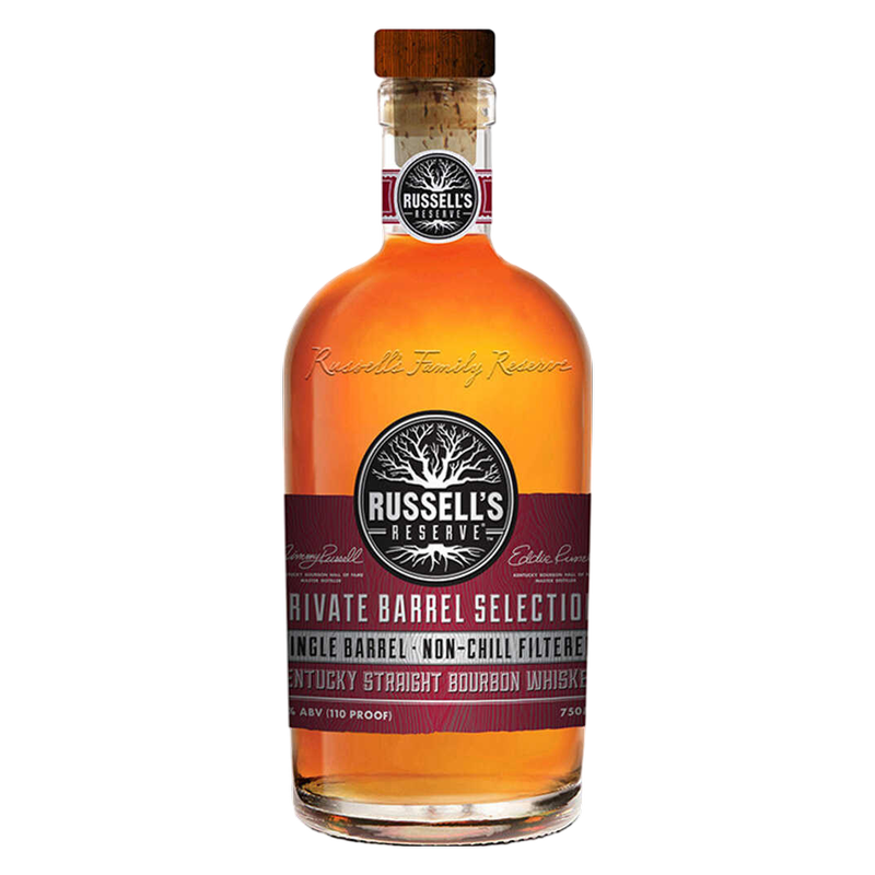 Russell's Reserve Private Selection Single Barrel Bourbon 750ml (90 ...