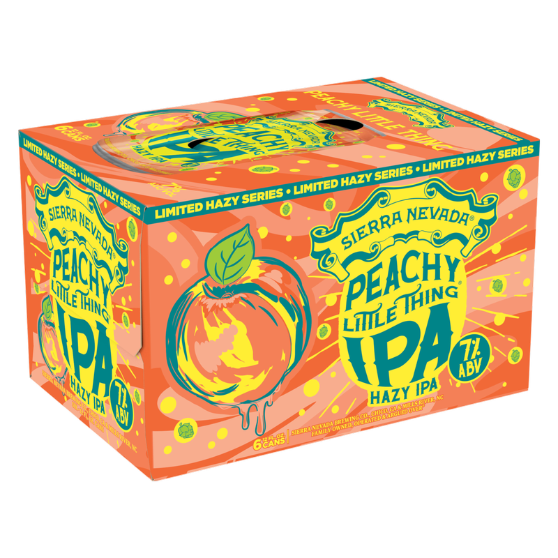 Sierra Nevada Peachy Little Thing Hazy IPA 6pk 12oz Can - Sierra Nevada ...
