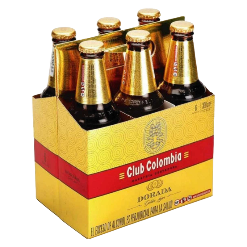 Club Colombia Cerveza 6pk 11.15oz Bottle - Pilsen Callao – BevMo!