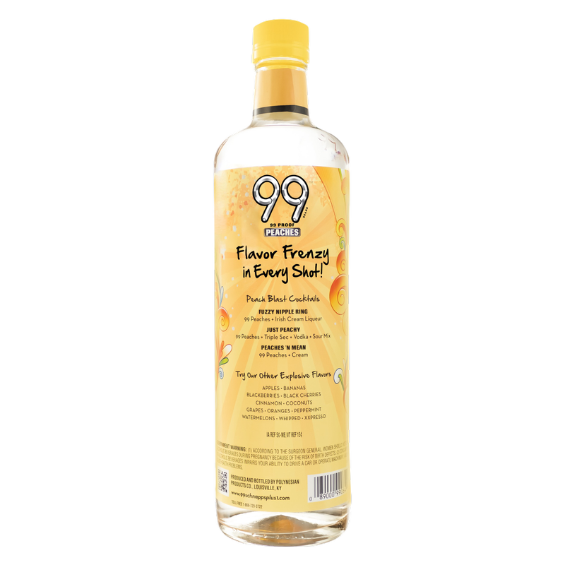 99 Peaches Liqueur 750ml (99 Proof) - BevMo! – BevMo!