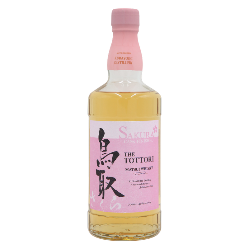Tottori Matsui Whiskey Sakura Cask 700ml Bottle - Tottori – BevMo!