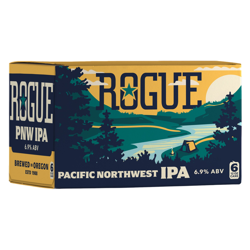 ROGUE PAC NORTHWEST IPA 6PKC - Rogue – BevMo!