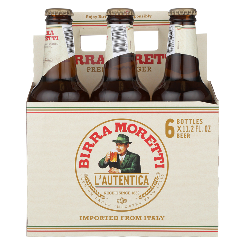 Birra Moretti 6pk 12oz Btl - Moretti – BevMo!