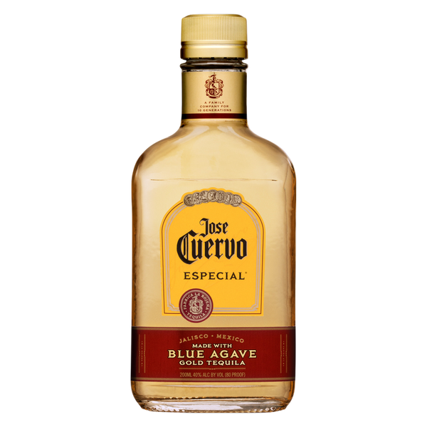 Jose Cuervo Especial Gold Tequila 200ml (80 Proof) - Jose Cuervo – BevMo!