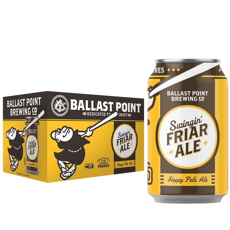 Ballast Point Brewing Swingin' Friar Ale 6pk 12oz Can - Ballast Point ...