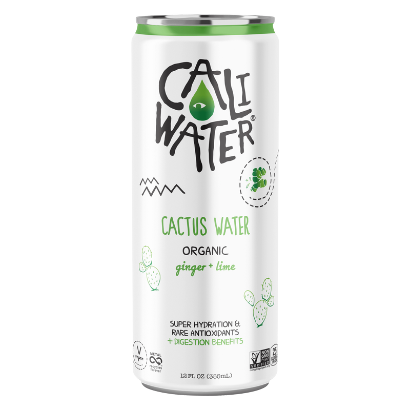 Caliwater Ginger Lime 12oz. - Cali Water – BevMo!