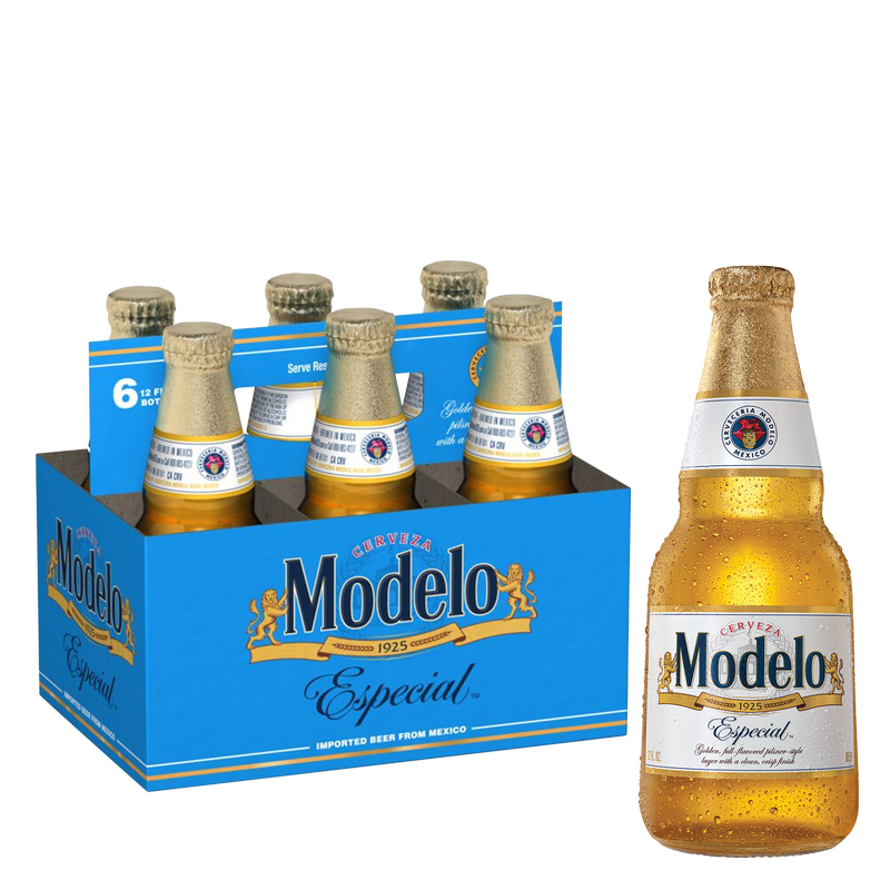 Modelo Especial 6pk 12oz Btl 4.4% ABV - Modelo – BevMo!