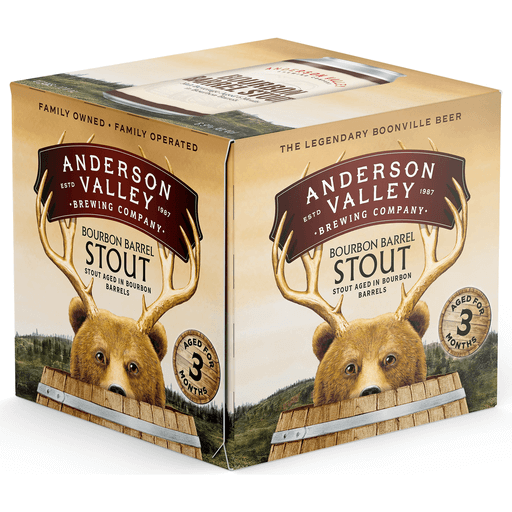 ANDERSON BOURBON STOUT 4PKC (4PKC 12 OZ) - Anderson Valley – BevMo!
