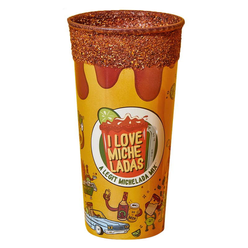 I Love Micheladas' Legit Michelada Cup with Miche Mixer 3.4 oz - I Love ...