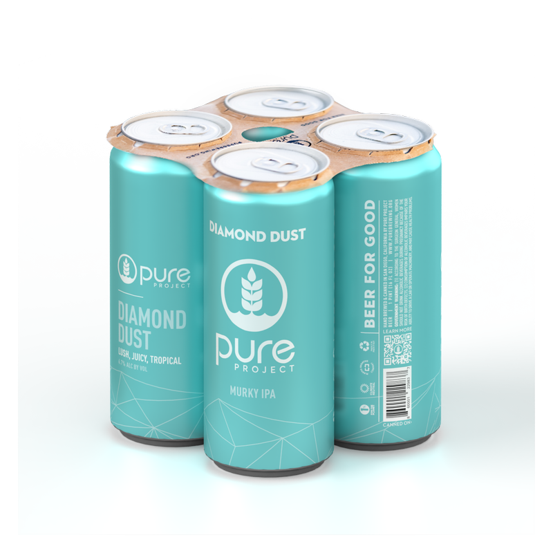 Pure Project Diamond Dust 4pk 16oz Can - Pure Project – BevMo!