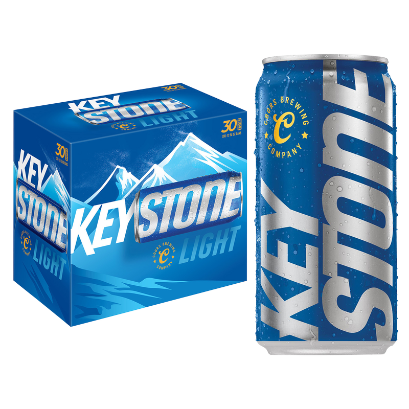Keystone Light 30pk 12oz Can 4.1% ABV - BevMo! – BevMo!