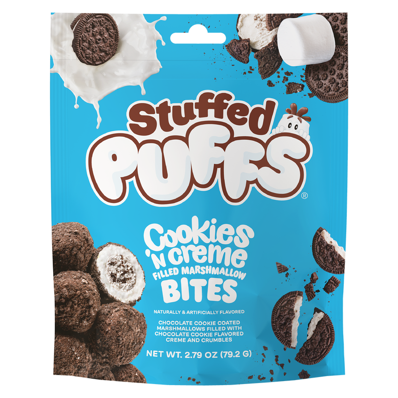 Stuffed Puffs Big Bites Cookies n Crème 6.5oz - Stuffed Puffs – BevMo!