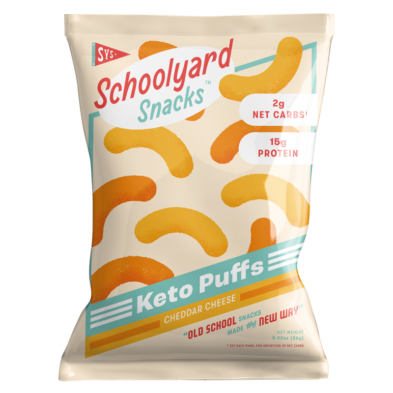 Schoolyard Snacks Cheddar Keto Puffs .9oz - BevMo! – BevMo!