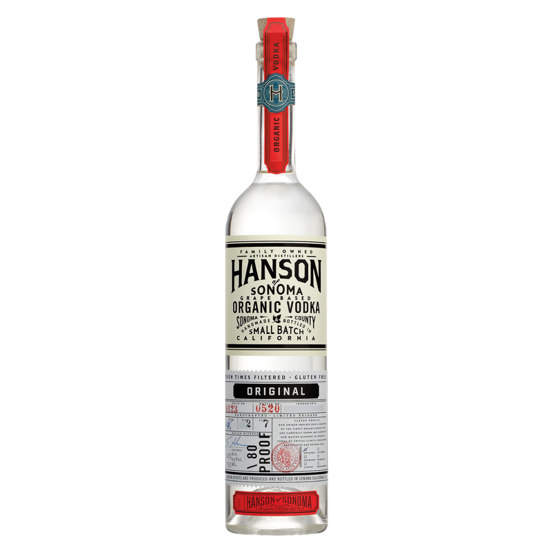 Hanson Organic Vodka 750ml (80 Proof) - Hanson – BevMo!