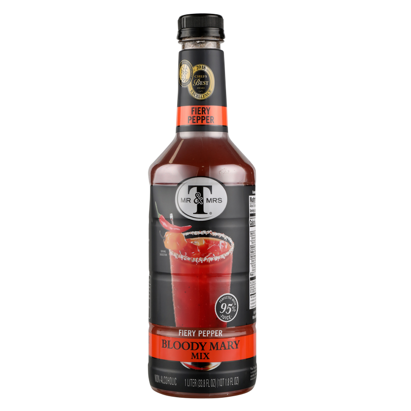Mr & Mrs T Zesty Pepper Bloody Mary Mix 1 Liter - BevMo! – BevMo!