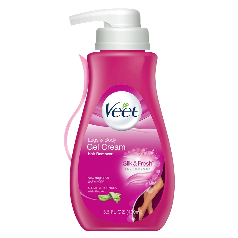 Veet Legs & Body Hair Remover Gel Cream 13.52 oz - Veet – BevMo!
