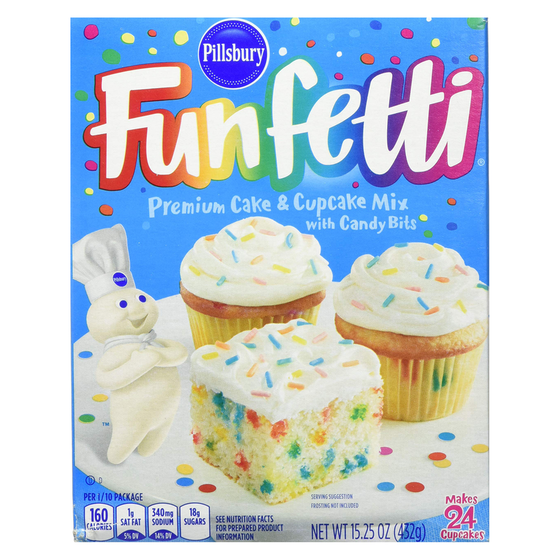 Pillsbury Funfetti Cake Mix 15.25oz - Pillsbury FunFetti – BevMo!