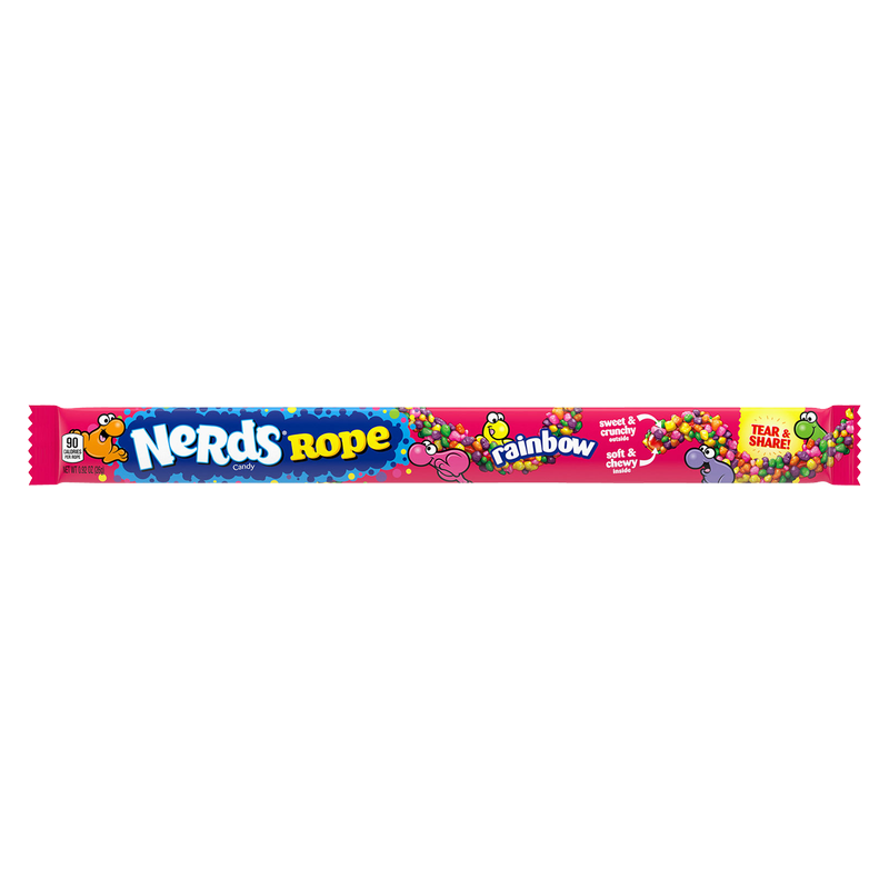 Nerds Rainbow Rope Candy 0.92oz - Nerds – BevMo!