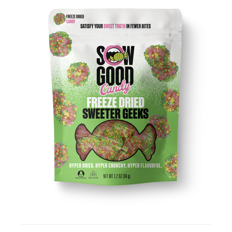 SOW Good Freeze Dried Sweeter Geeks 1.2oz - Sow Good, Inc. – BevMo!