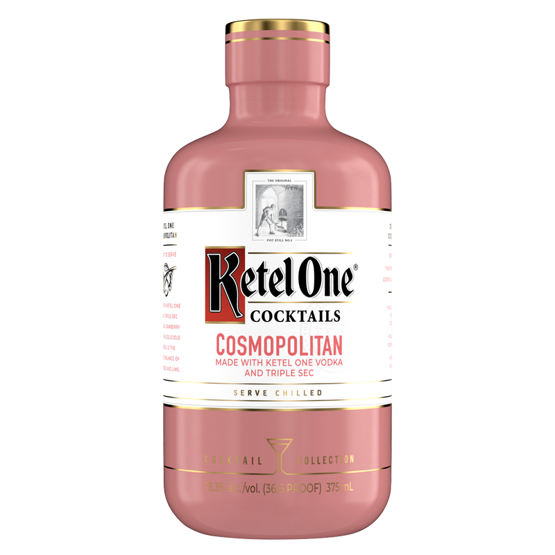 Ketel One Vodka Cosmopolitan Cocktail 375ml (36 Proof) - Ketel One – BevMo!