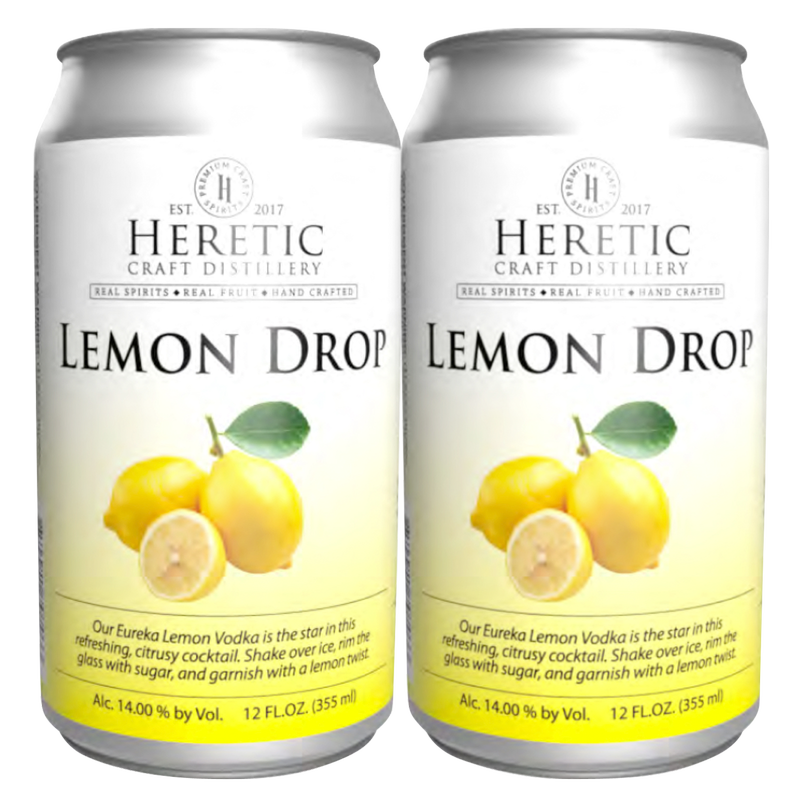 Heretic Lemon Drop 4pk 12oz - Heretic – BevMo!