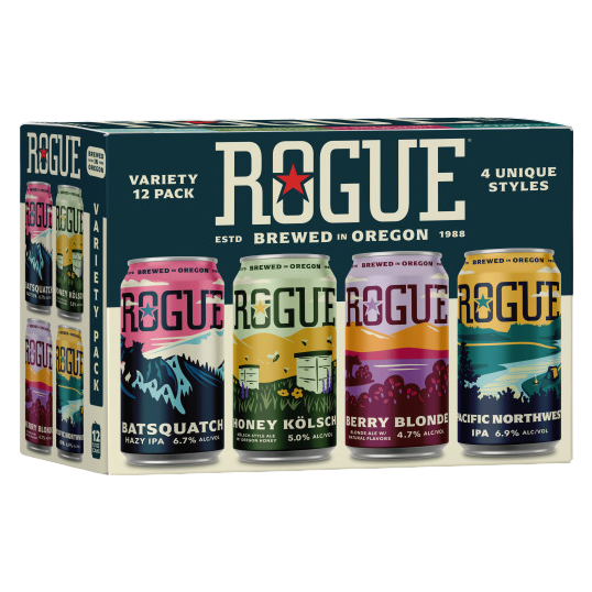 Rogue Variety Pack 12pk 12oz Can - Rogue – BevMo!