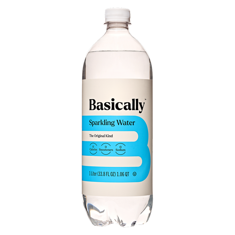 Basically Pure Sparkling Water 1L - Basically – BevMo!