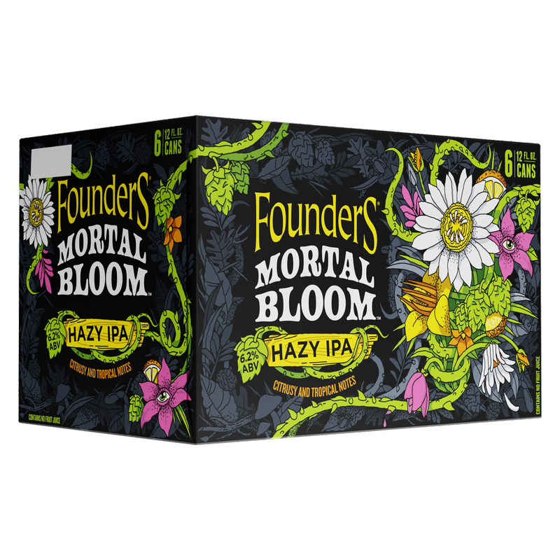 Founders Mortal Bloom 6pk 12oz Can - Founders – BevMo!
