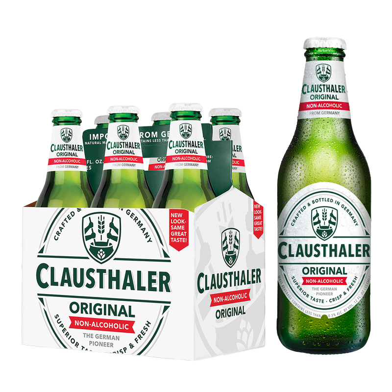 Clausthaler Original Non-Alcoholic 6pk 12oz Btl 0.0% ABV - Clausthaler ...