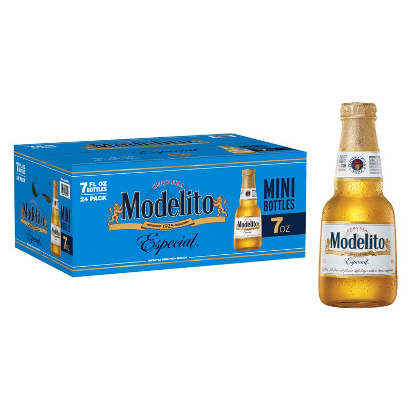 Modelo Especial Modelito 24pk 7oz Btl 4.4% ABV - Modelo – BevMo!