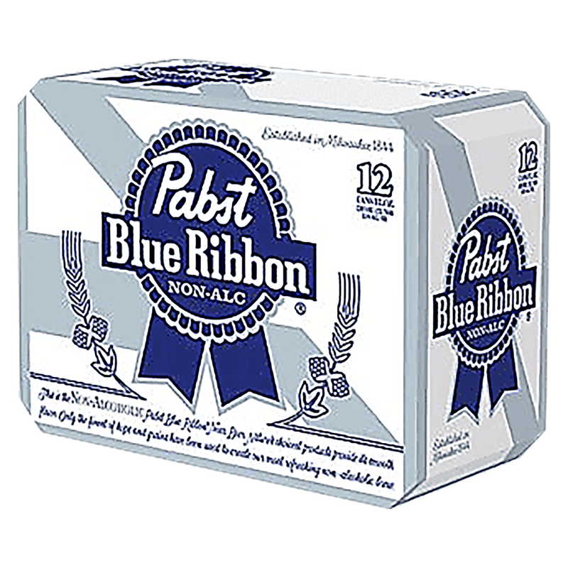 Pabst Blue Ribbon Non-Alcoholic 12pk 12oz Can - Pabst – BevMo!