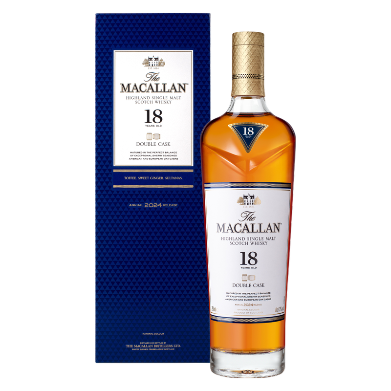 Macallan 18 Yr Double Cask 750ml 86 Proof Macallan BevMo Macallan 18 Yr Double Cask 750ml 86 Proof Macallan BevMo